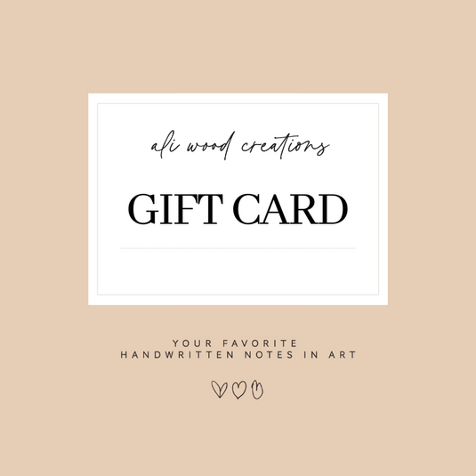 Collections – Ali Wood Creations