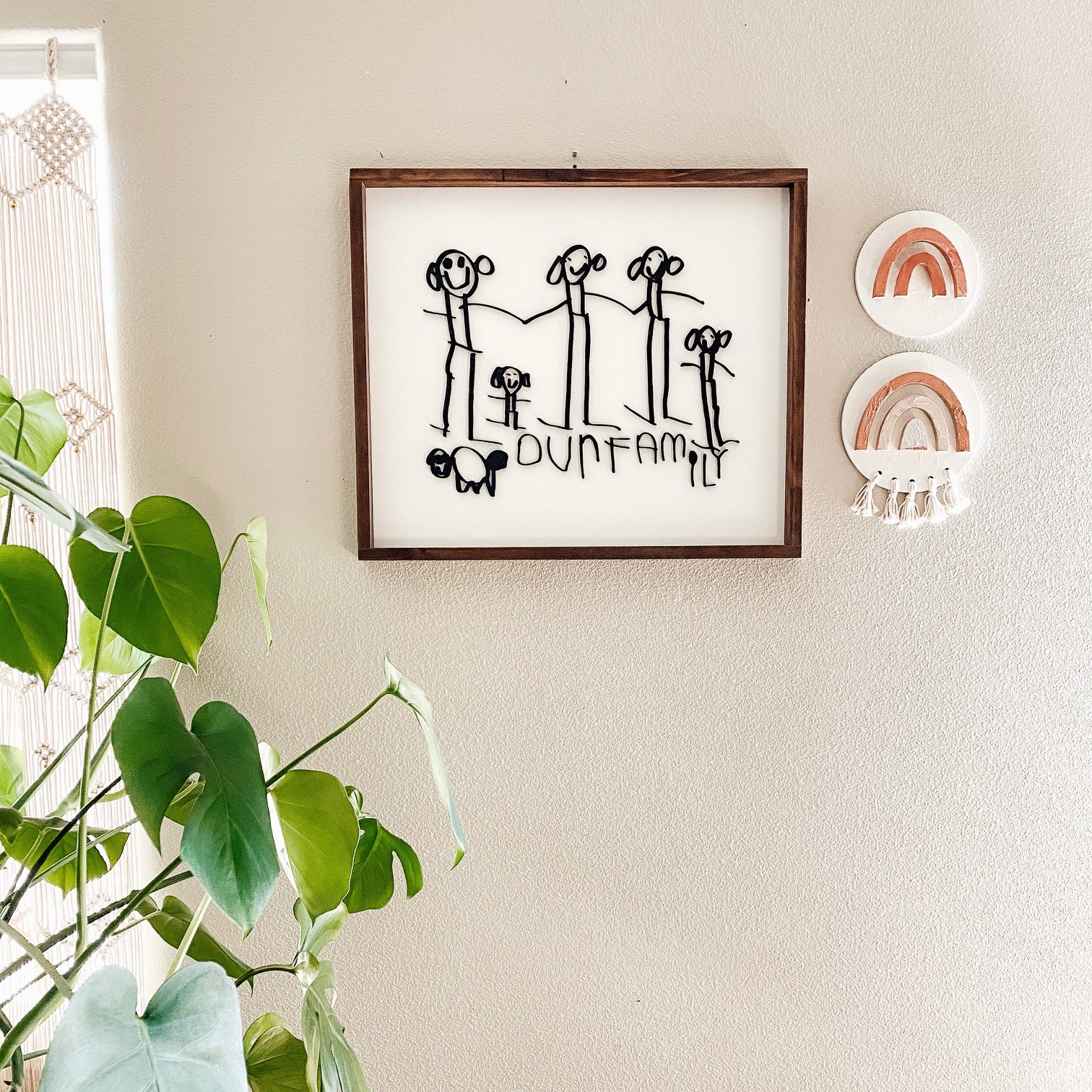 Large Kid's Art - Black & White – Ali Wood Creations